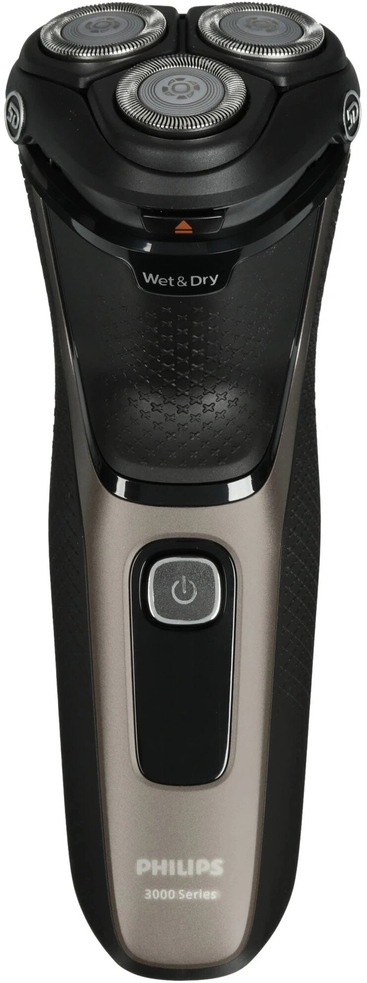 Бритва роторная Philips S3242/12 реж. эл:3 питан: аккум. черный/серебристый