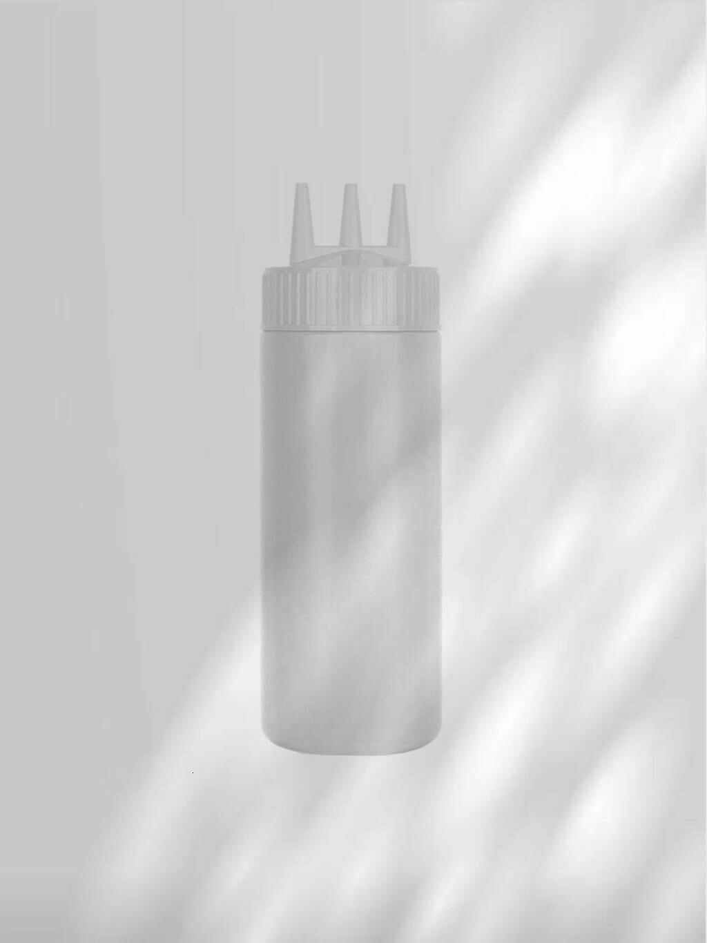 Соусницы с тремя насадками, Белый - 450ml