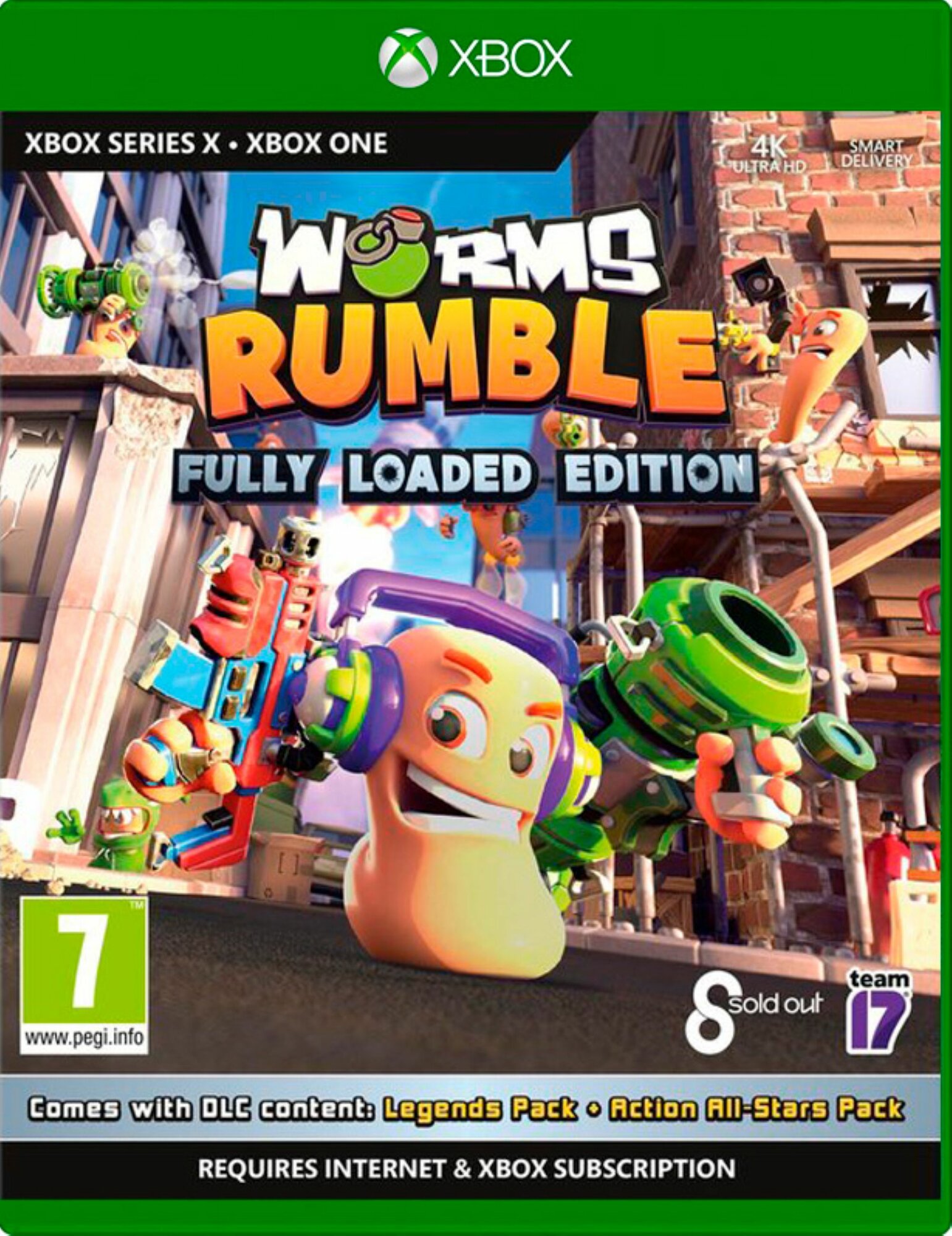 Worms Rumble Fully Loaded Edition (русские субтитры) (Xbox One/Series X)