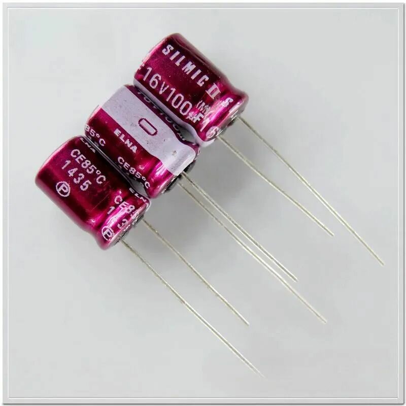 10 шт. ELNA SILMIC II серии 16v100uF 8X11.5mm для аудио DIY конденсатор