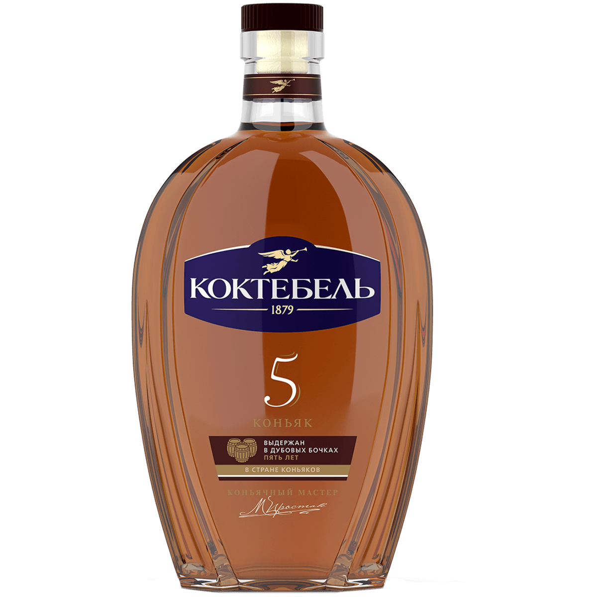 Коньяк Коктебель 5 лет 1 л