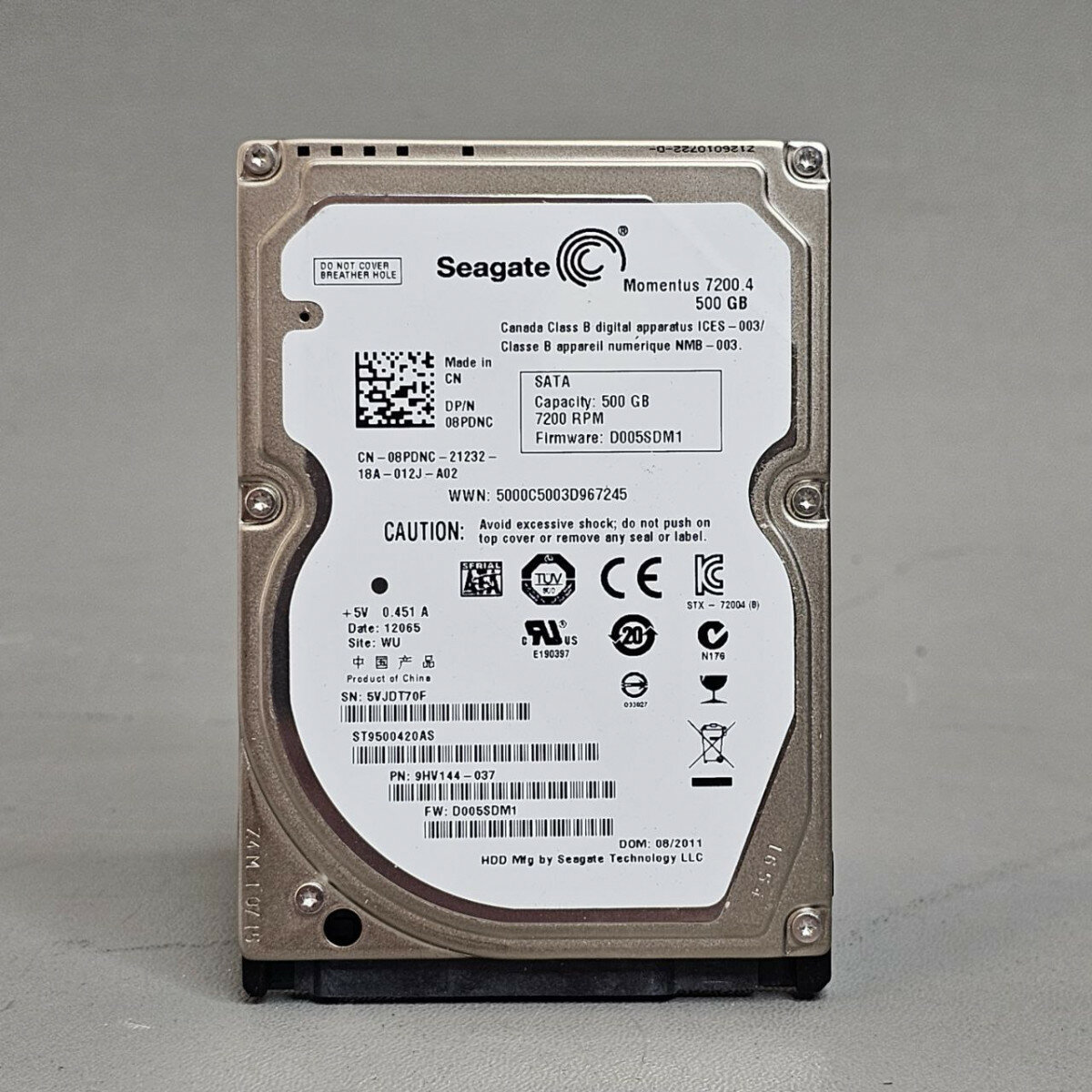 Жесткий диск Seagate ST9500420AS 500Gb 7200 sataii