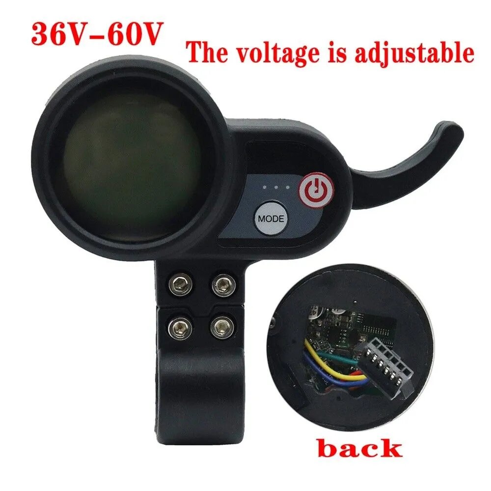 Электронный контроллер для электросамоката, 36 60 В, до 1000 Вт, без датчиков Холла, с ЖК-дисплеем