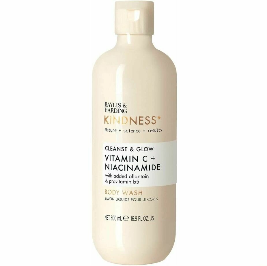 Baylis & Harding - Kindness+ Vitamin C Brighten/Glow Body Wash Гель для душа 500 мл