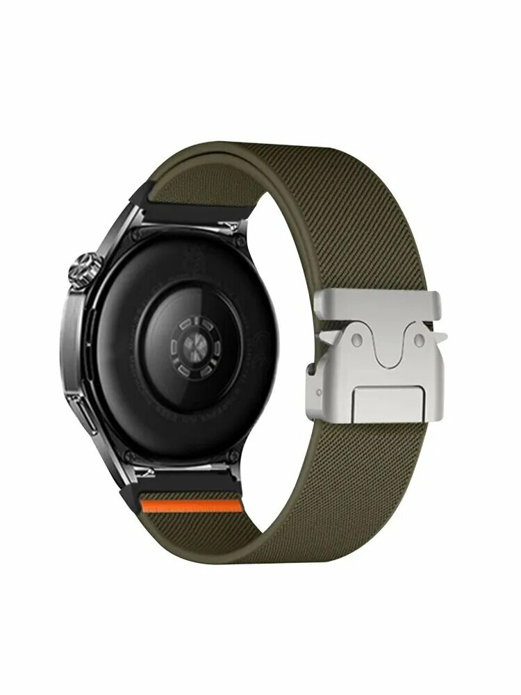 Ремешок для часов 22мм нейлоновый эластичный: Huawei GT 6, GT 5 Pro, GT 4, GT 3, Watch 5, Honor Magic Watch 2 и другие