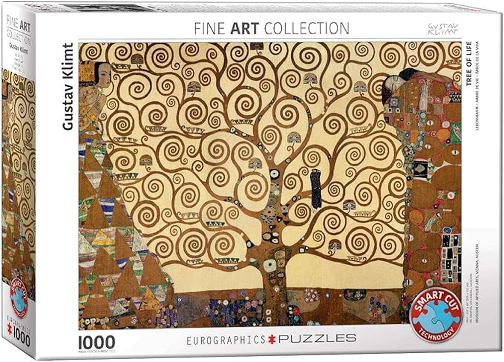Пазл Eurographics "Древо Жизни", 1000 элементов, картон, 48x68 см