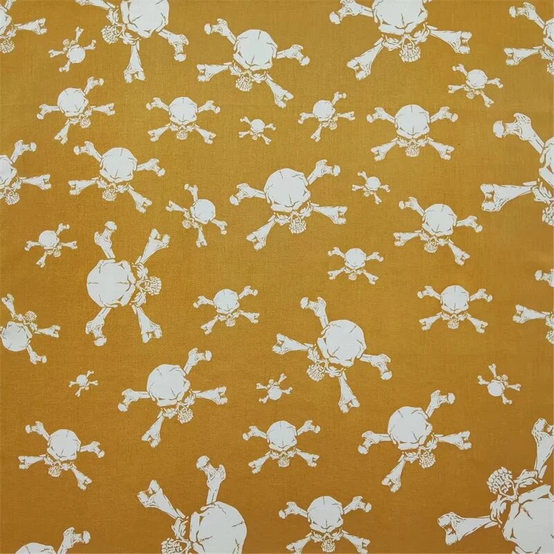 Хлопковая бандана с черепом, Style 34