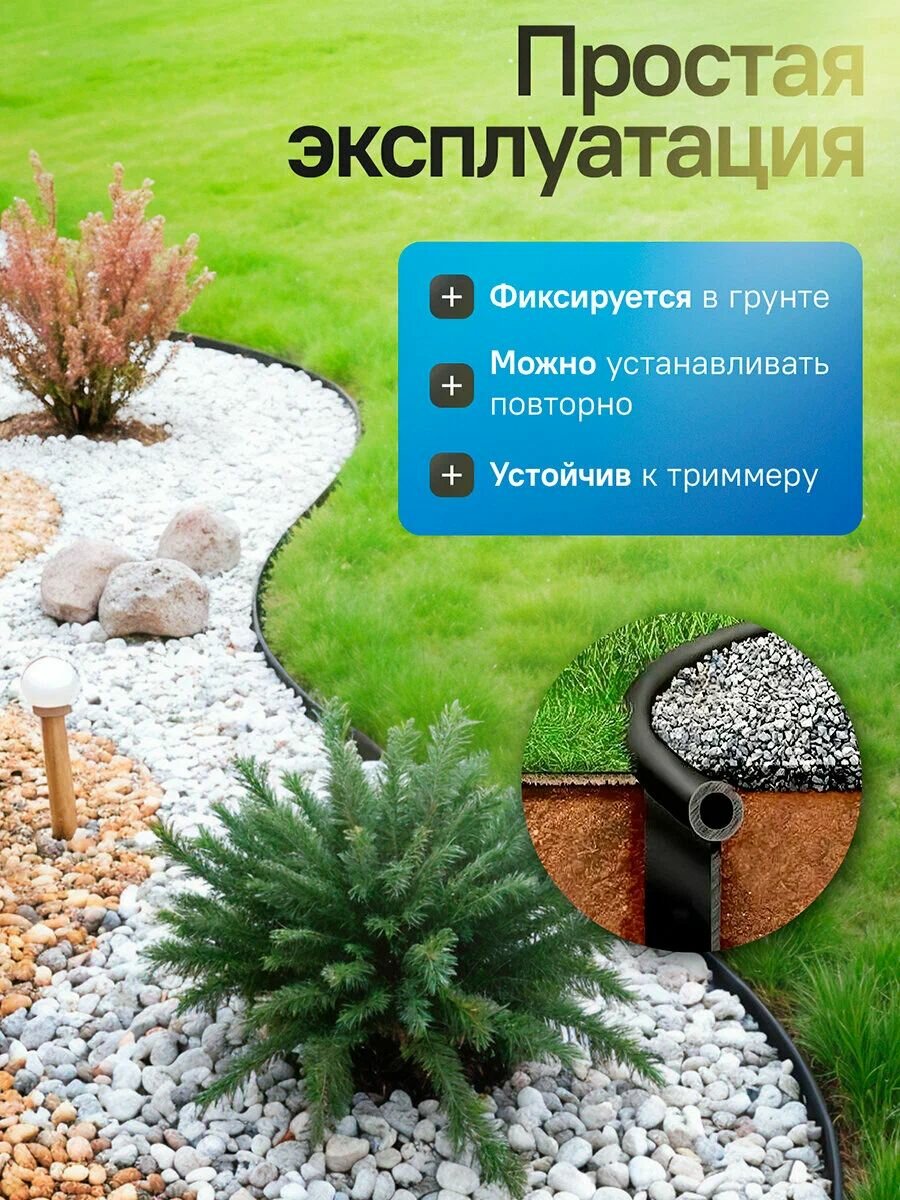 Бордюр садовый — фото 1