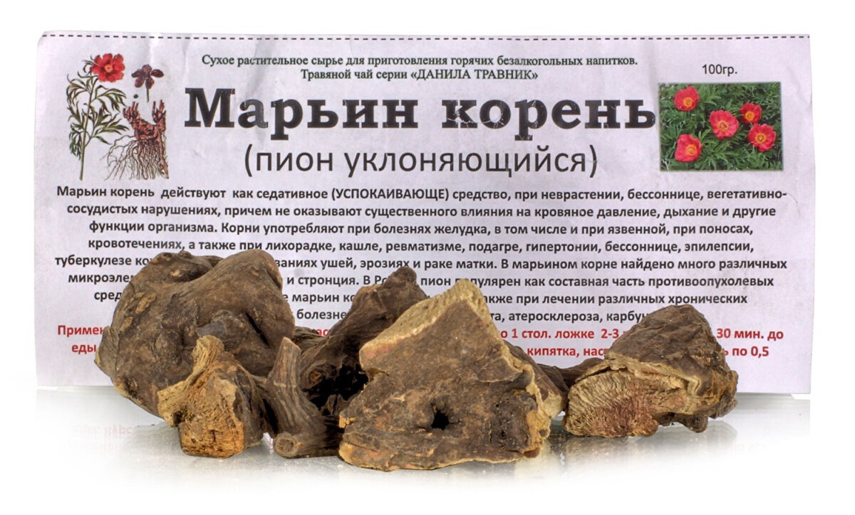 Марьин корень (100 гр.) ручной сбор от Данилы Травника препятствует развитию новообразований
