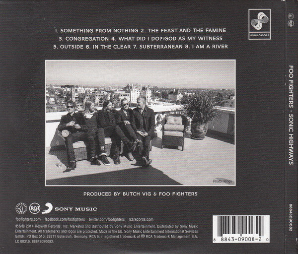 Аудио CD Foo Fighters "Sonic Highways" CD NEW — фото 1
