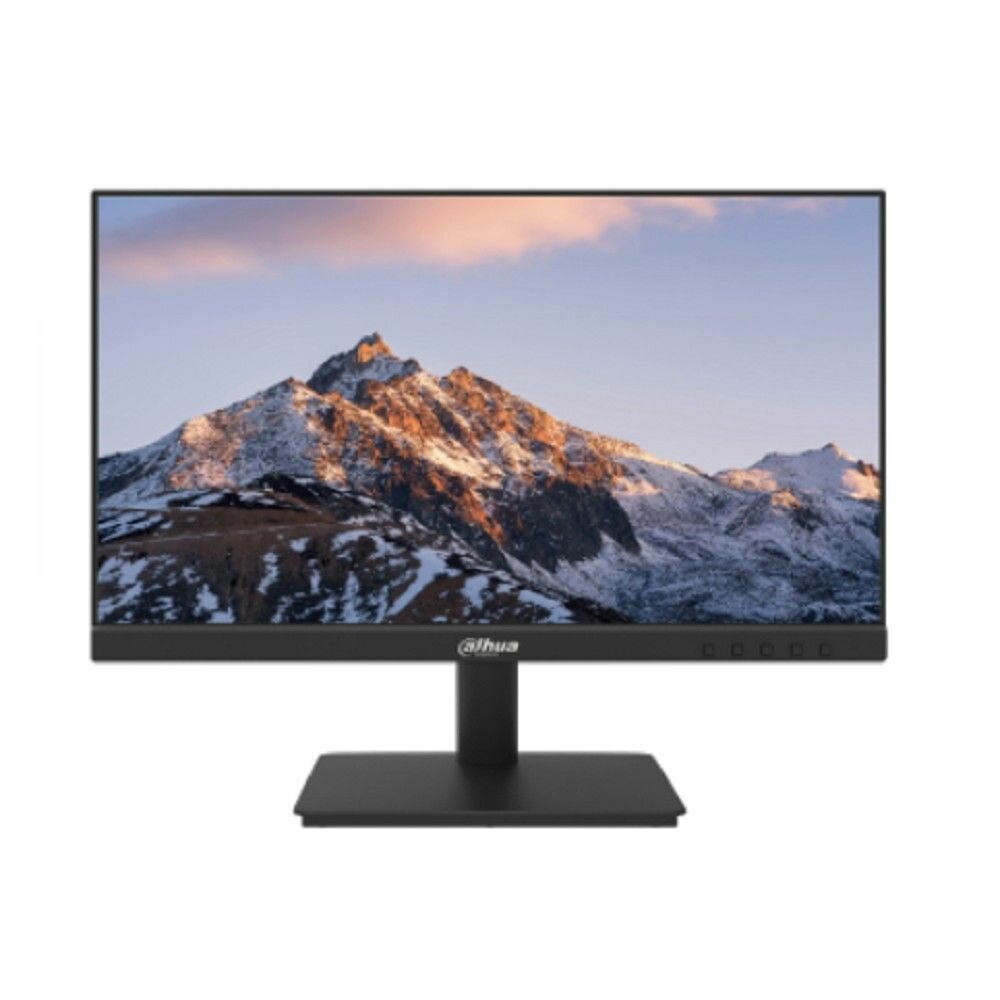 Монитор 22" Dahua DHI-LM22-A211Y, 100Гц, VA, 1920x1080, VGA, HDMI, ультратонкая рамка