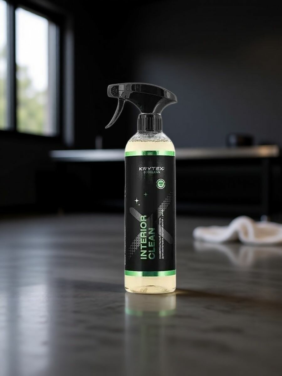 KRYTEX ECOCLEAN INTERIOR CLEAN Универсальный очиститель для интерьера автомобиля, 500 мл