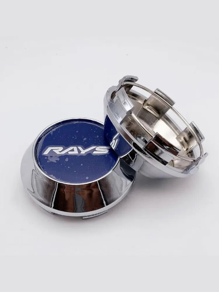 Колпак ступицы колеса RAYS TE37 60 мм, комплект 4 шт. Заглушки для литых дисков