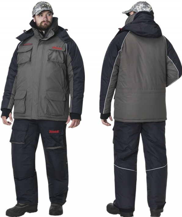 Костюм зим. Alaskan RussianMission хаки/черный 2XL