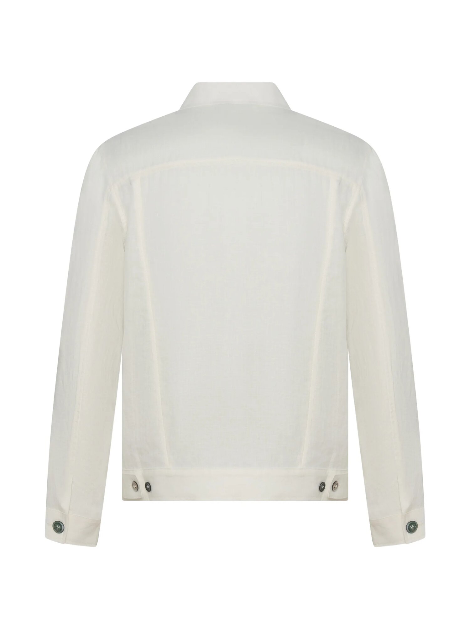 Куртка FRANZESE Flap-pocket linen shirt jacket, размер 46, разноцветный — фото 1