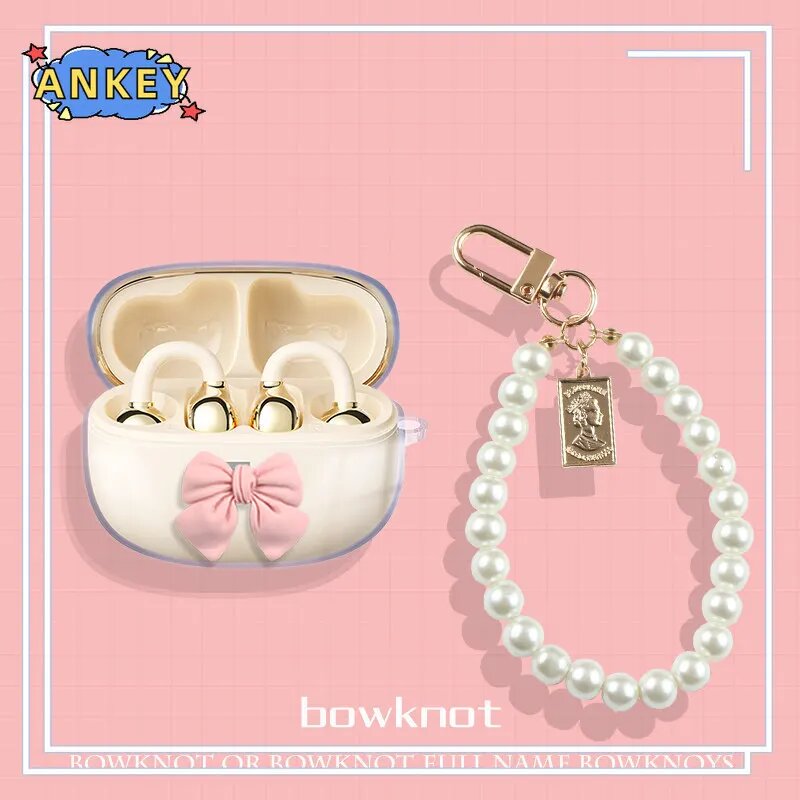 Чехол для наушников Lenovo LE302 прозрачный TPU красный Clear5