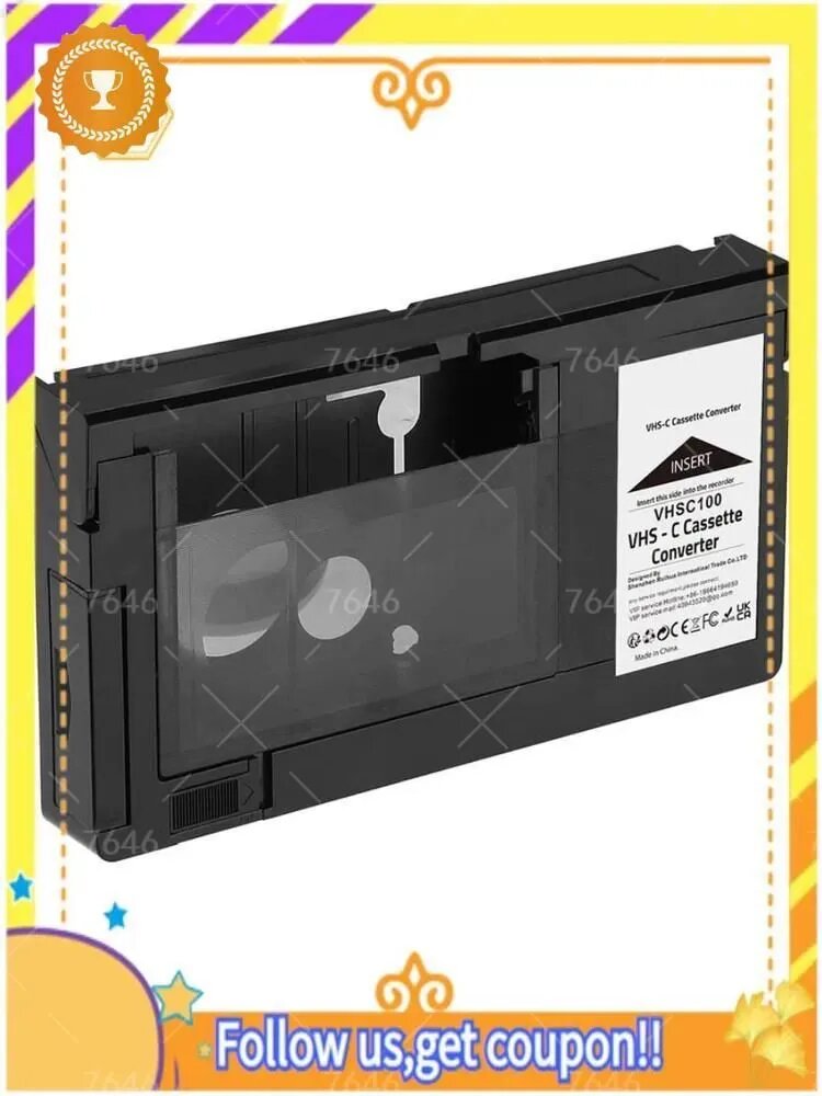 GM Кассетный видеокамер -C SVHS Моторизованный кассетный адаптер Не совместим с 8 мм/MiniDV/Hi8