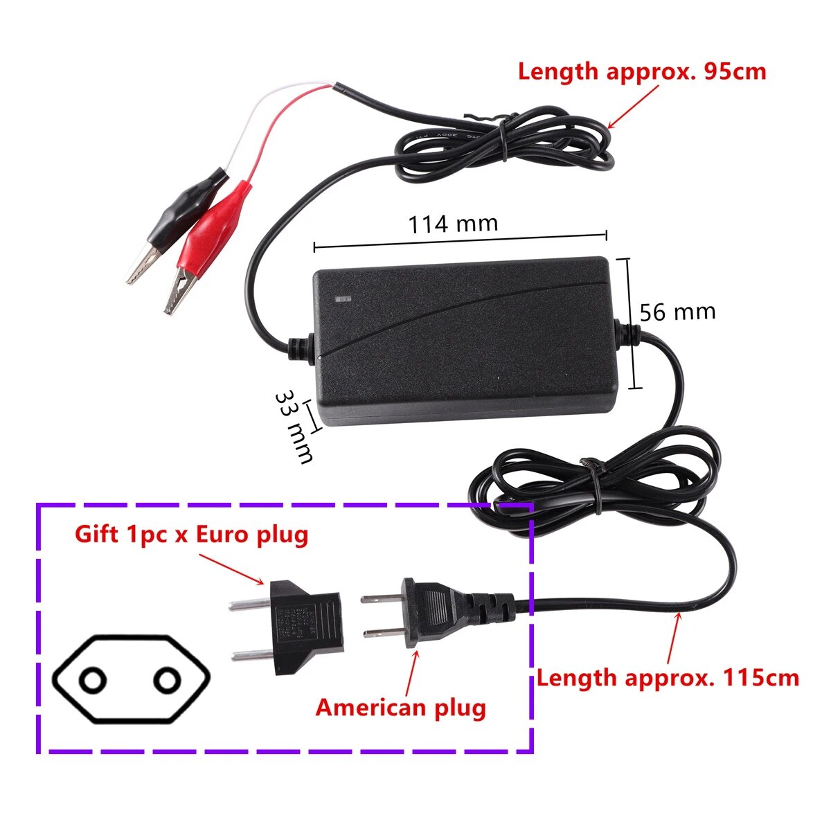 Электрический нагреватель для ульев Adhere To Fly 04886 / 05176 Adapter-EU Plug