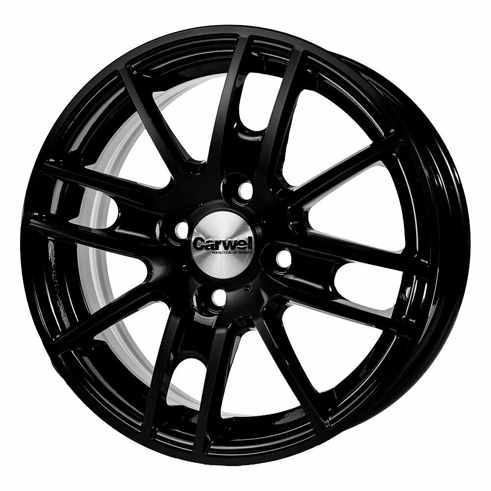 Колесный диск Carwel Лада 173 5.5x14 4x108 ET45 D63.3 BK