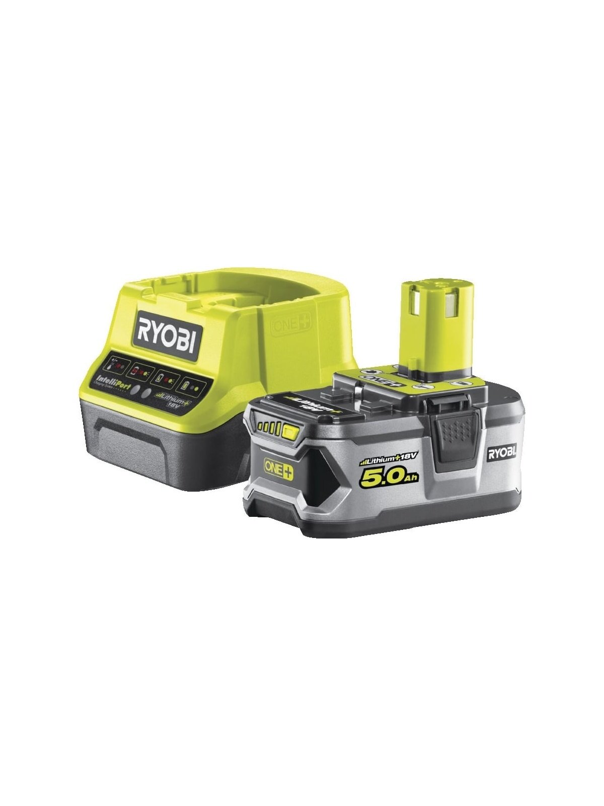 Набор Ryobi ONE+ RC18120-150 5133003366 аккумулятор (18 В; 5.0 А*ч; Li-Ion) и зарядное устройство RC18120