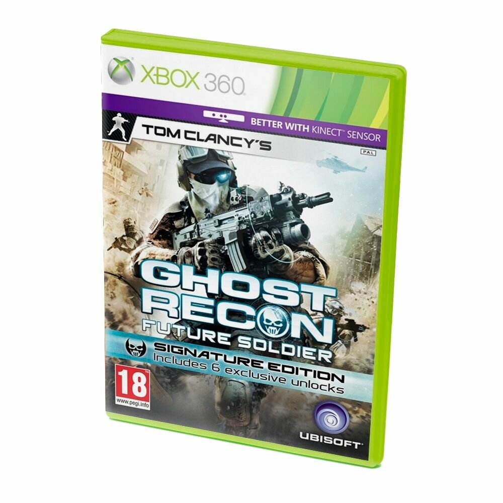 Xbox 360 игра Tom Clancy's Ghost Recon Future Soldier Signature Edition
