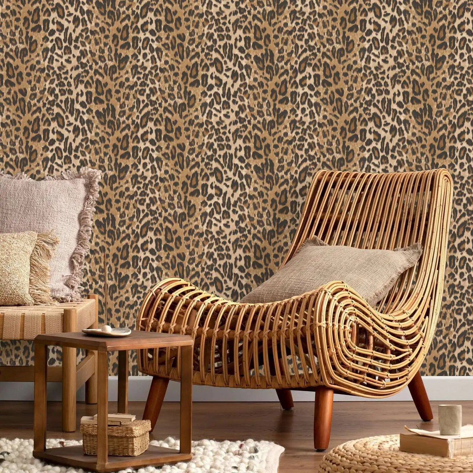 Леопардовые обои Pixel&Wall Tradition Un-paste — фото 1