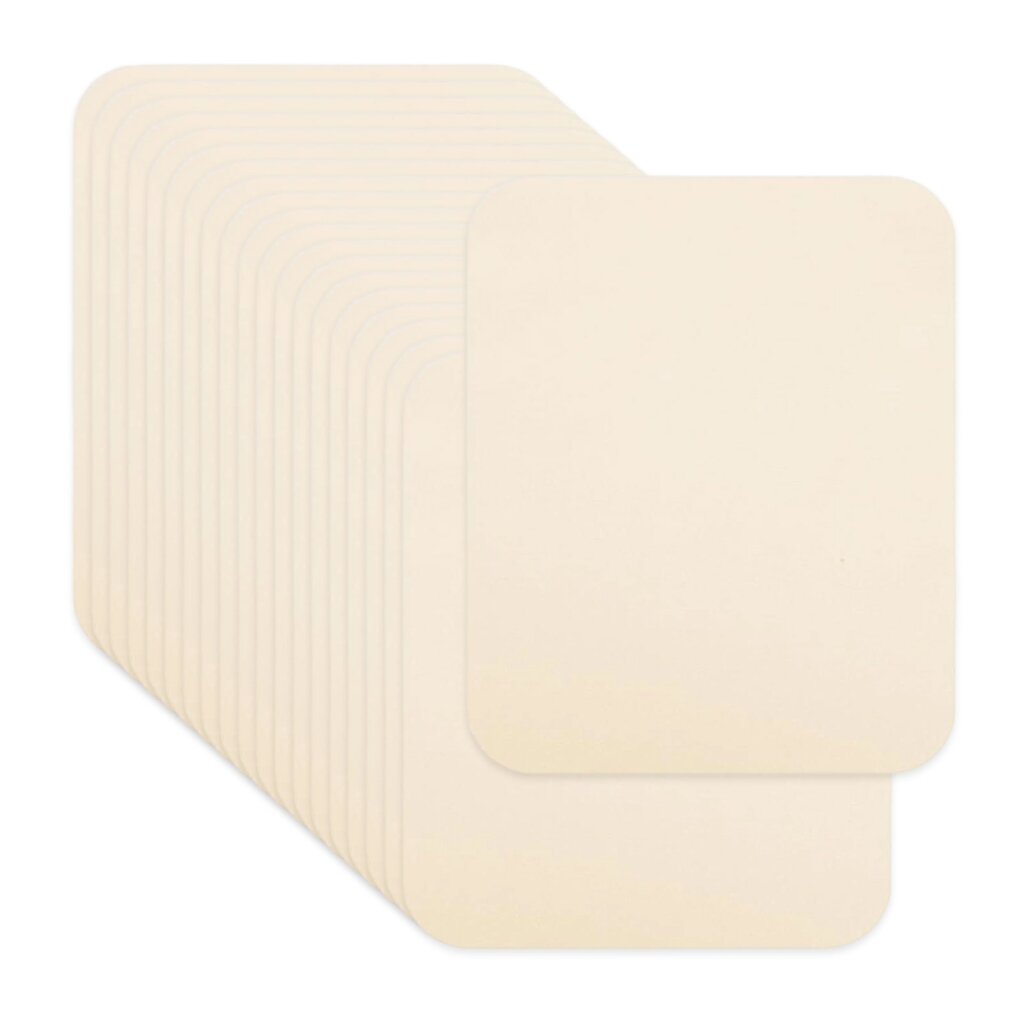 20 штук Коврик для лепки из микрофибры 145x175 мм Коврик для разглаживания керамики