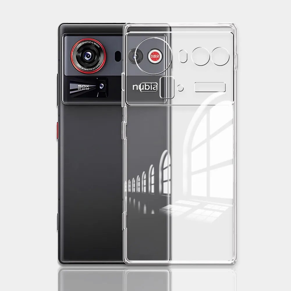 Чехол для ZTE Nubia Z80 Ultra, новый мягкий чехол из ТПУ для Nubia Z80 Z80Ultra 5G, прозрачный бампер, силиконовый защитный чехол для телефона