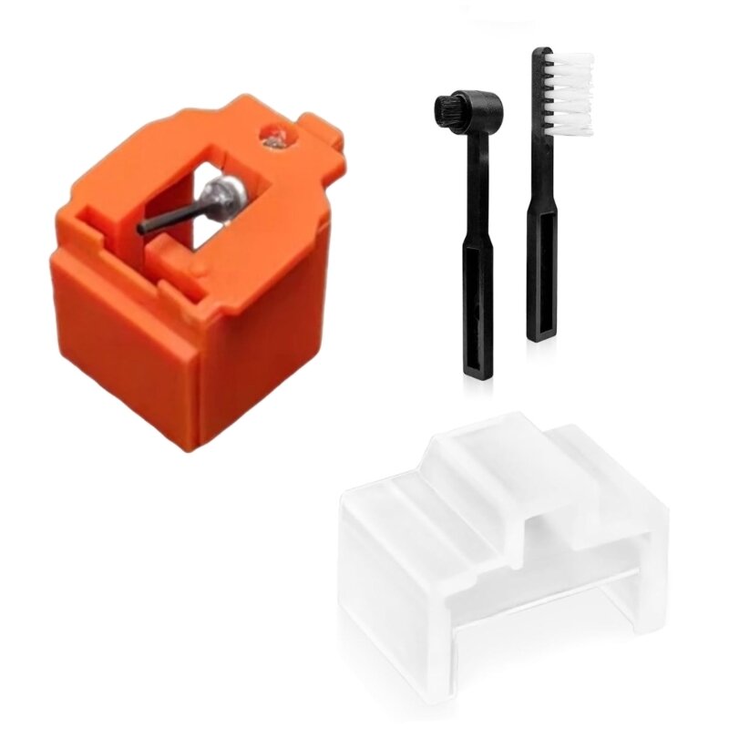 Игла для Граммофона Бриллианты Стилусы с Кисточкой Проигрыватель Пластинок Замена Иглы Проигрыватель Пластинок Принадлежности для Проигрывателя