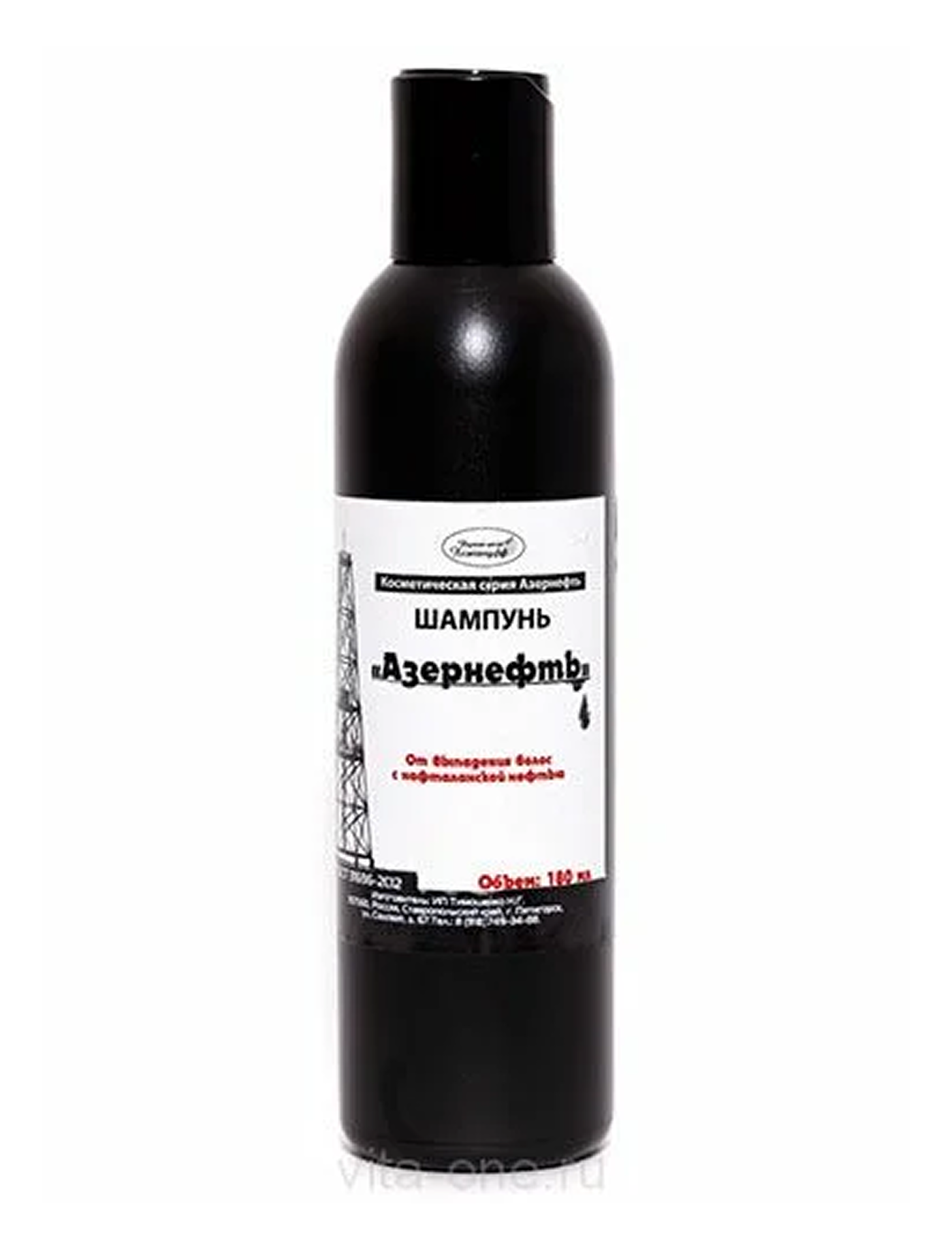 Шампунь Велес "Азернефть", против выпадения волос, с нафталином, 180мл