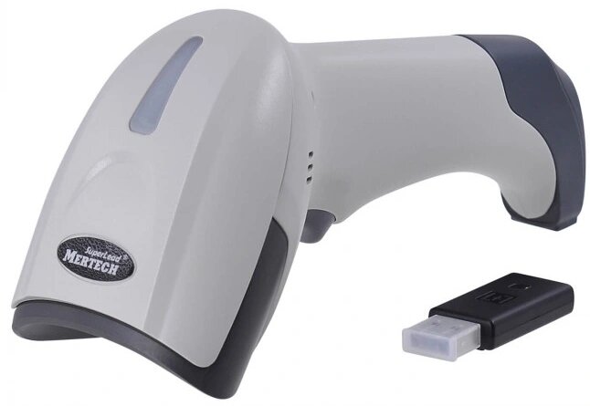 Сканер штрих-кода Mertech CL-2310 Dongle 2D беспроводной белый (4218) 2600мАч