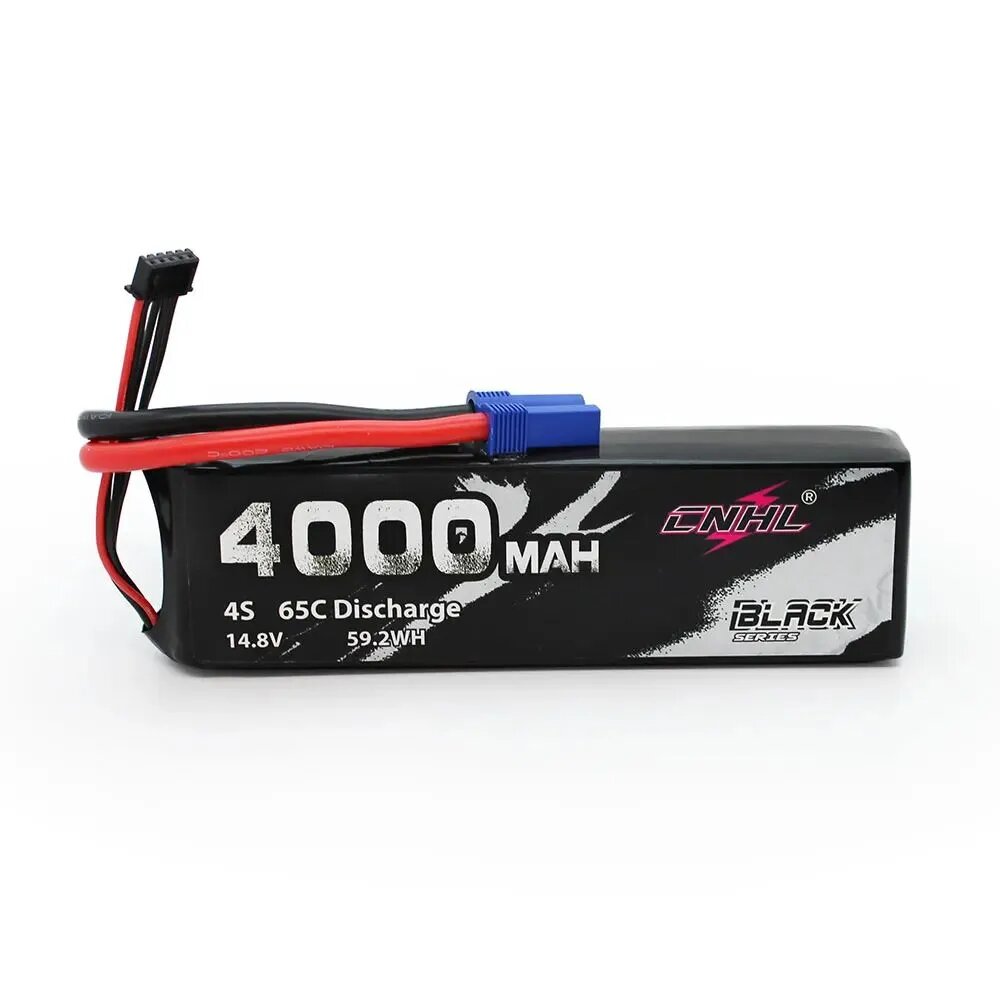 CNHL 3S 4S 6S Lipo аккумулятор 11,1 В 14,8 В 22,2 В 4000 мАч 65К с вилкой EC5-A