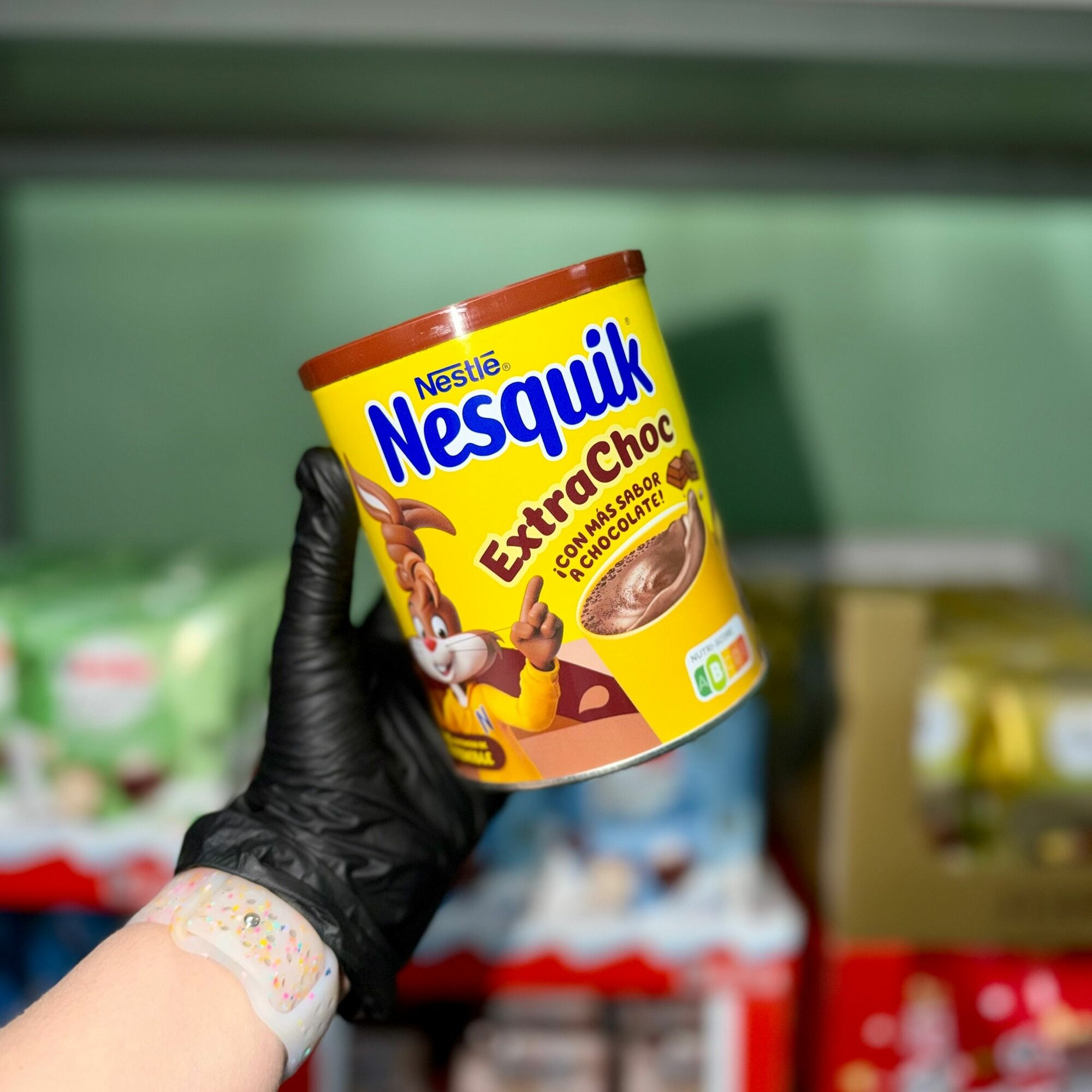 Какао Nesquik Cocoa Powder ExtraChoc/Несквик экстра шоколадный 390 гр.