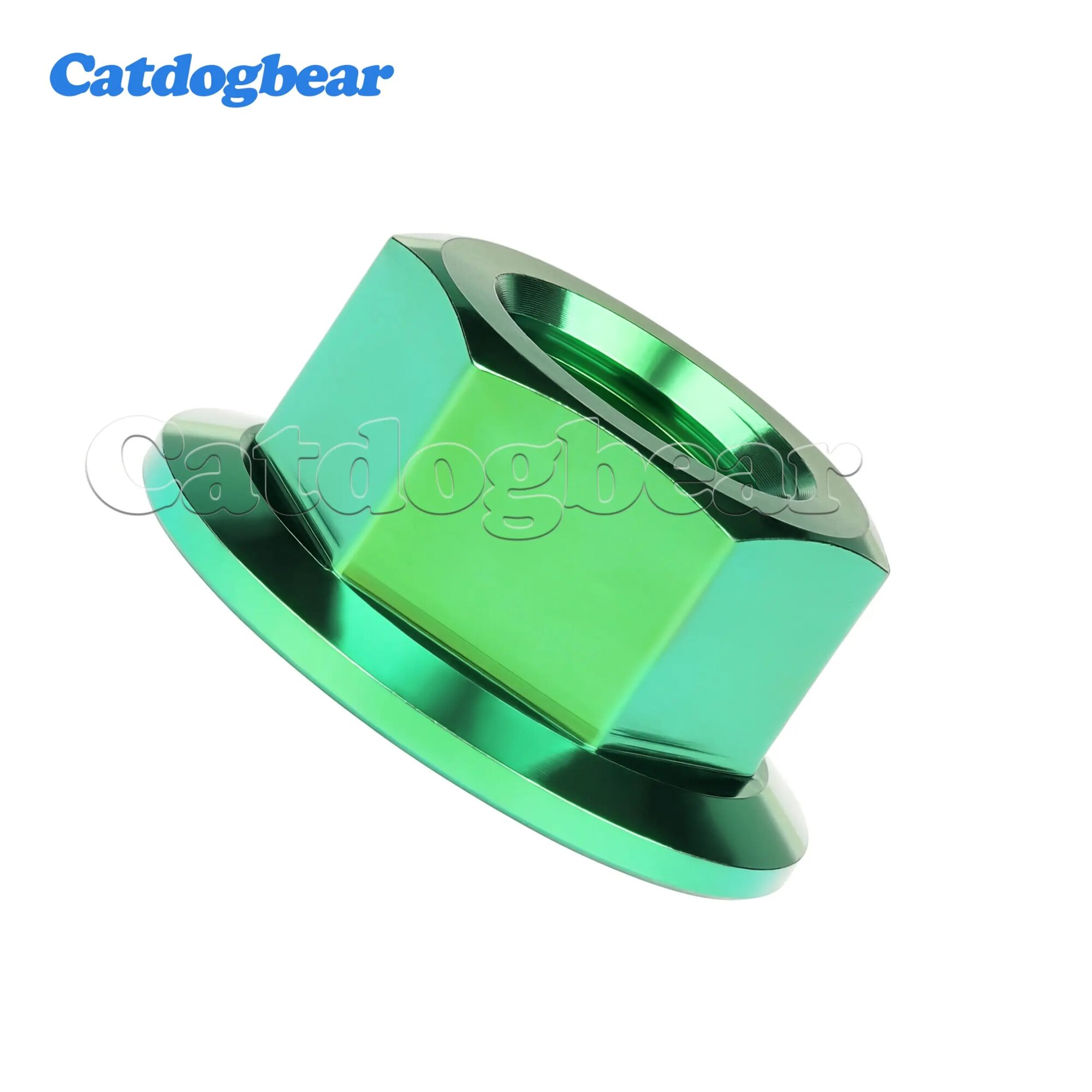 Титановые гайки Catdogbear M5-M16 М8, Green