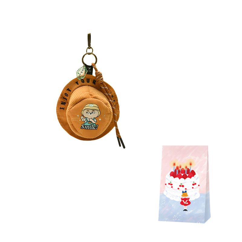 Кепка  Hat Coin Purse-Brown для мужчин