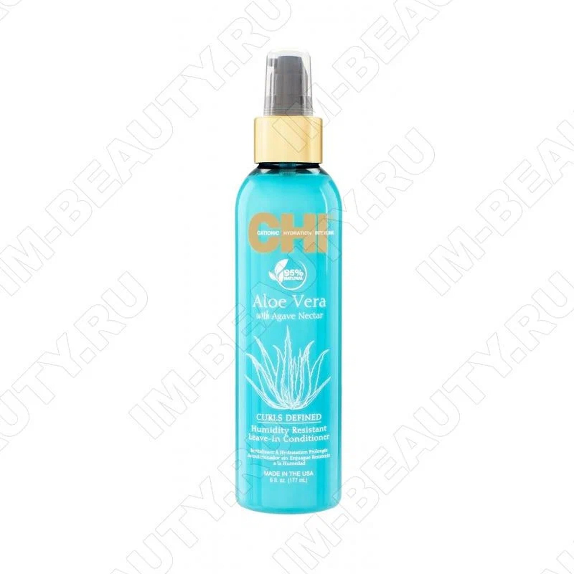 Кондиционер CHI Aloe Vera, несмываемый, увлажняющий, с экстрактом агавы, 177мл