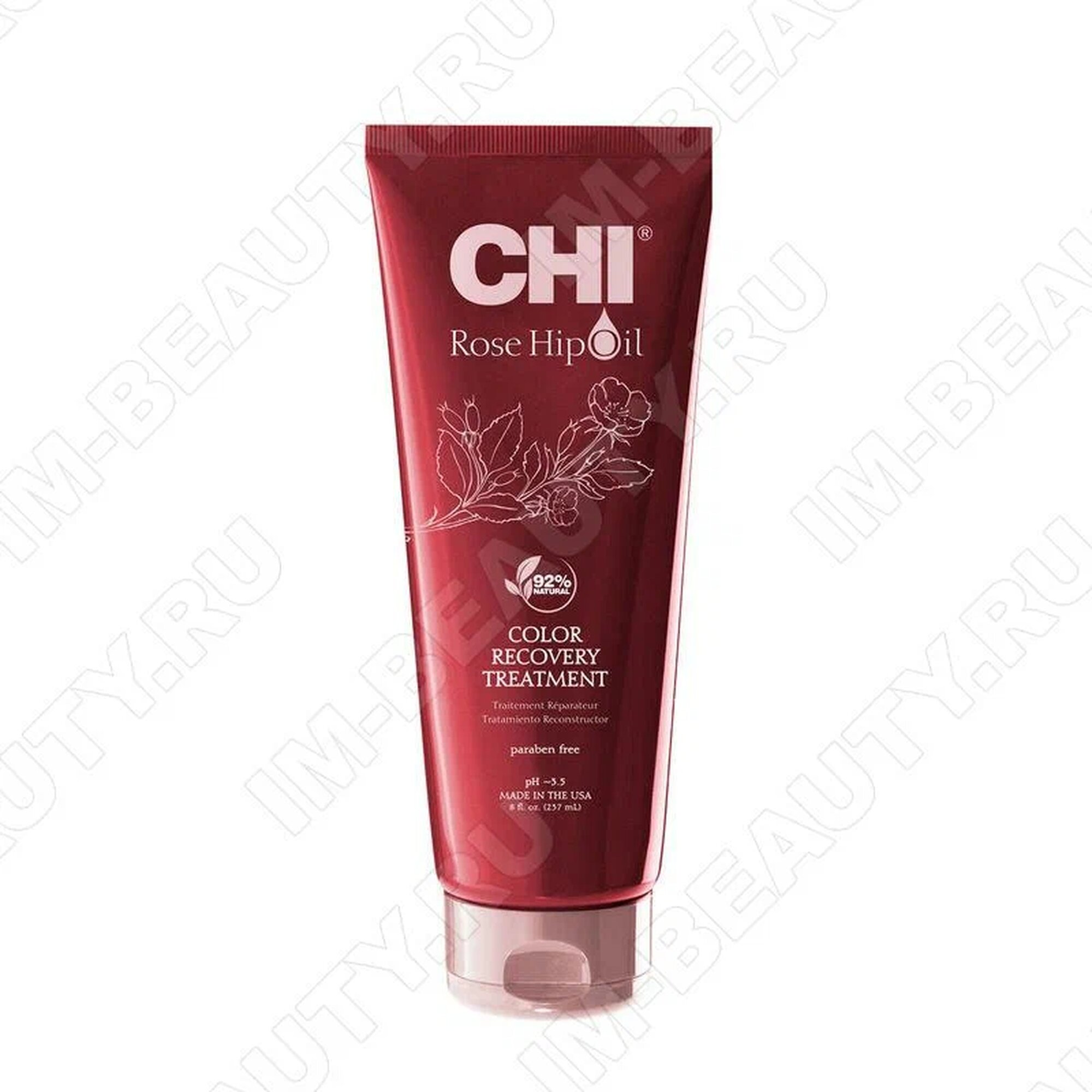 Маска для волос "ROSE HIP OIL", восстановление цвета, с маслом шиповника