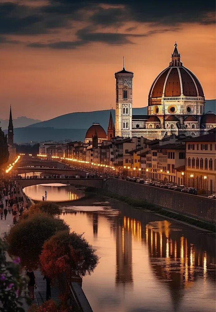 Алмазная Мозаика "Венецианские Пейзажи" 30x40 См, Безрамная, Идеальна Для Дома, Украшения, Подарков.