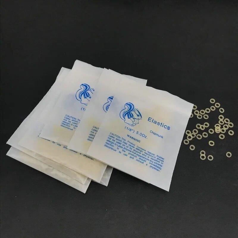 Резинки ортодонтические Chimpunk 5oz, цвет 5oz