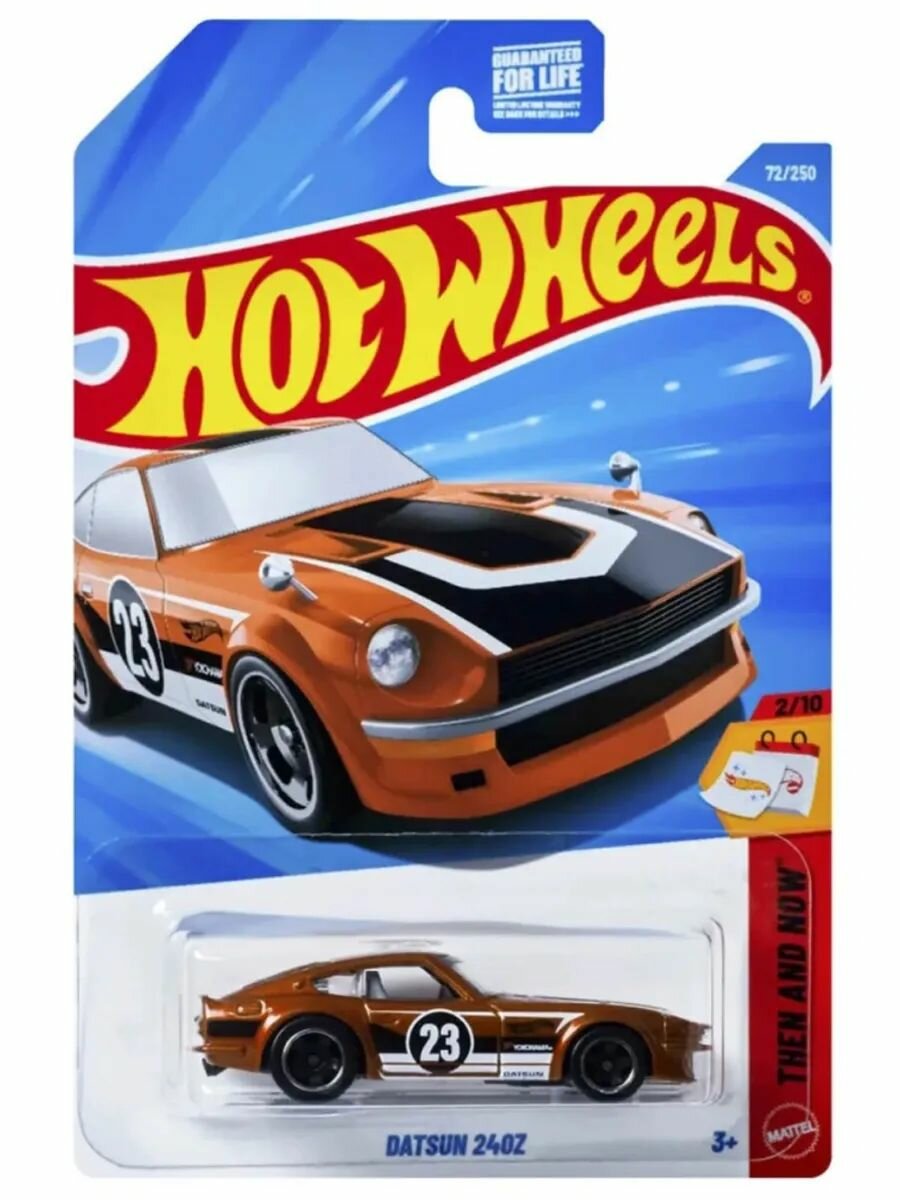 JJJ38 Hot Wheels машинка металлическая игрушка коллекционная масштабная модель Datsun 240Z кейс 2026