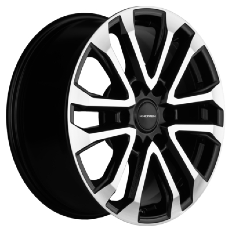 Диск колесный Khomen Wheels KHW1805 (Haval H5 (new) 7,5x18 6x139,7 Dia100.1 ET38 цвет Black-FP