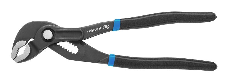 HOEGERT TECHNIK Клещи переставные с кнопочным фиксатором 400 мм HT1P377