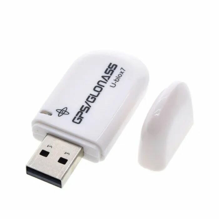 Внешний USB GPS-приёмник GEALFIS VK-172 с чипом u-Blox 7 — GPS и ГЛОНАСС, точность 2.5 м, для Windows/Linux/Android