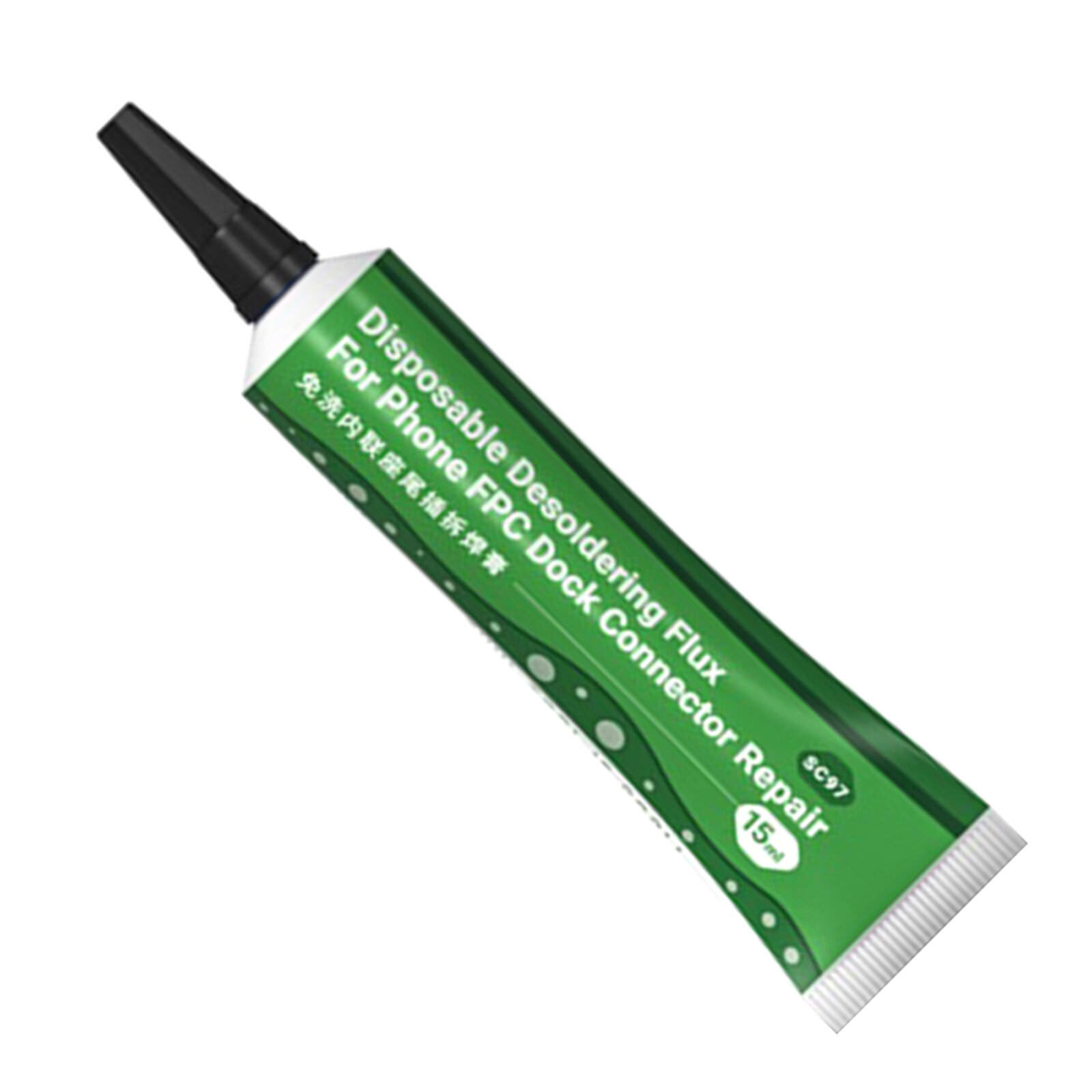 Быстросохнущая паяльная паста 15 мл для ремонта компонентов