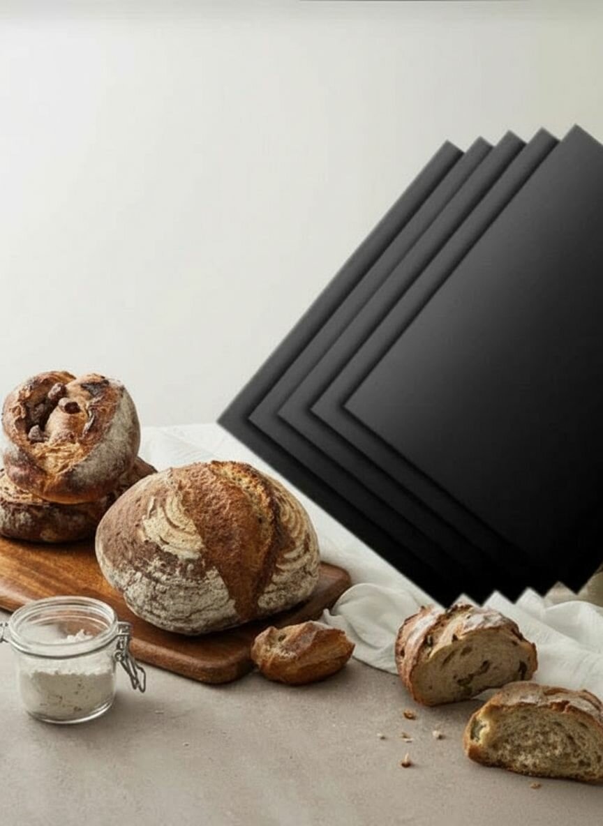 Коврик для выпечки тефлоновый антипригарный GuruKitchen