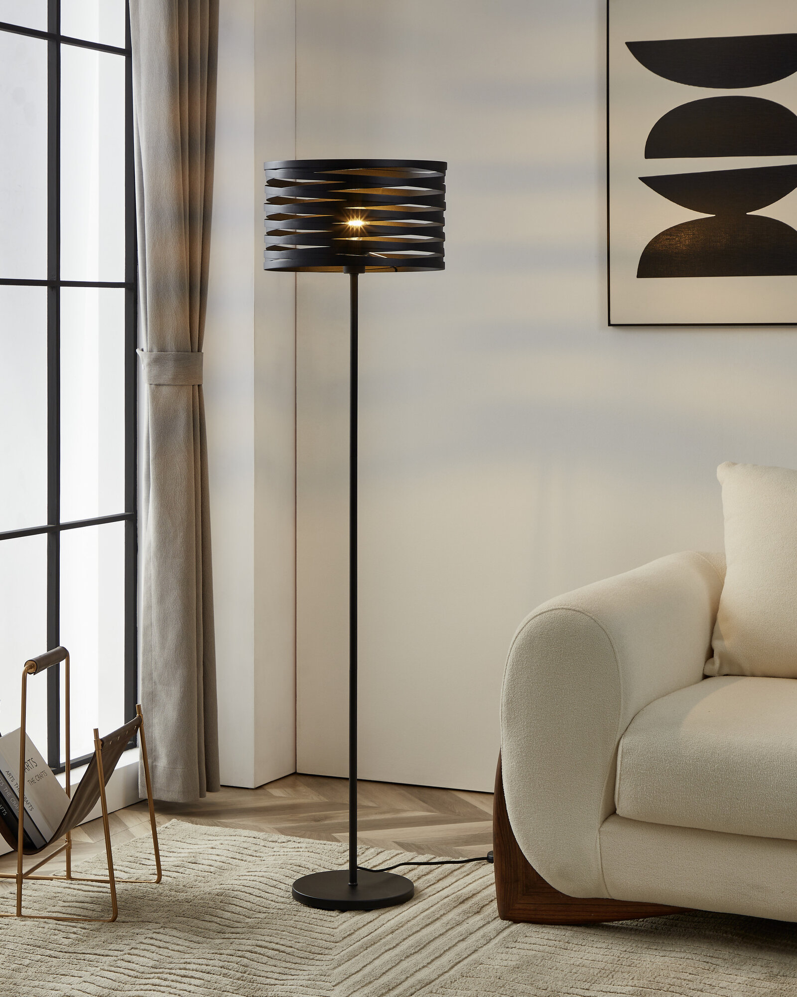 Торшер EGLO Cremella 99507, цоколь E27, мощность 40Вт, с ножным выключателем