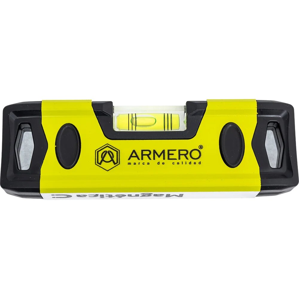 Уровень Armero AI36-015, брусковый, алюминиевый, с магнитом, 15см