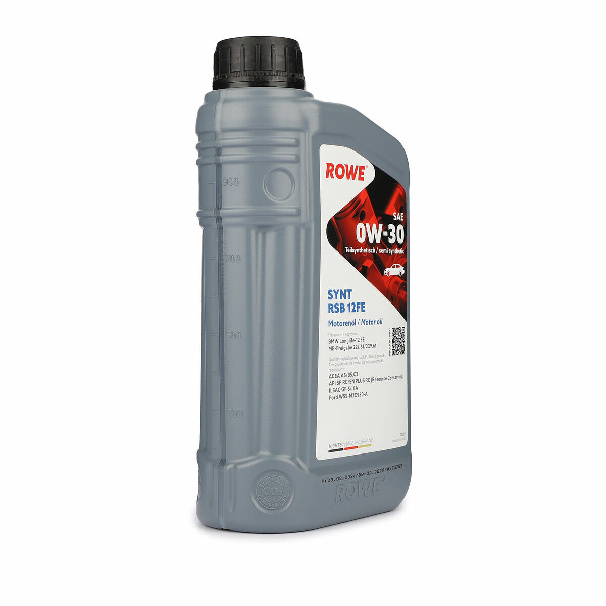 Масло Моторное Rowe Hightec Synt Rsb 0W-30 1Л.(Rowe 20305001099)