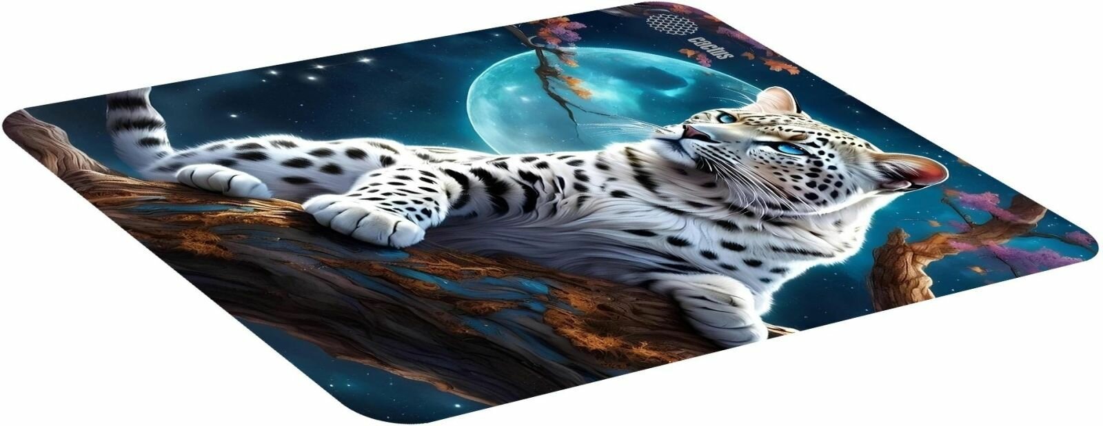 Коврик для мыши CACTUS Snow Leopard рисунок, 400х300х3 мм (CS-MP-PRO16XL)
