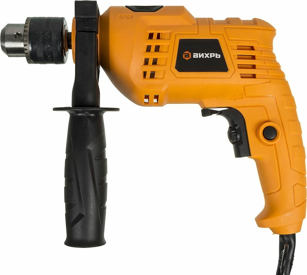 Дрель ударная Вихрь ДУ-500 500 Вт, ключевой реверс (72/8/7)